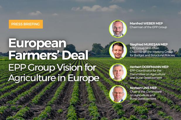 EPP Group Press Conference 19 September: EPP Vision on Agriculture in ...