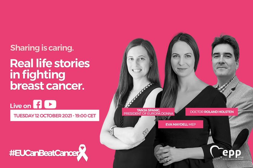 Sharing is caring. Real life stories in fighting breast cancer