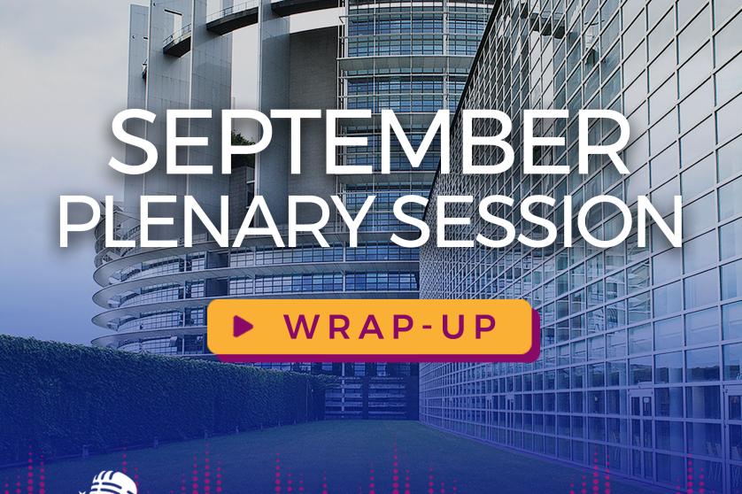 September Plenary Wrap-up